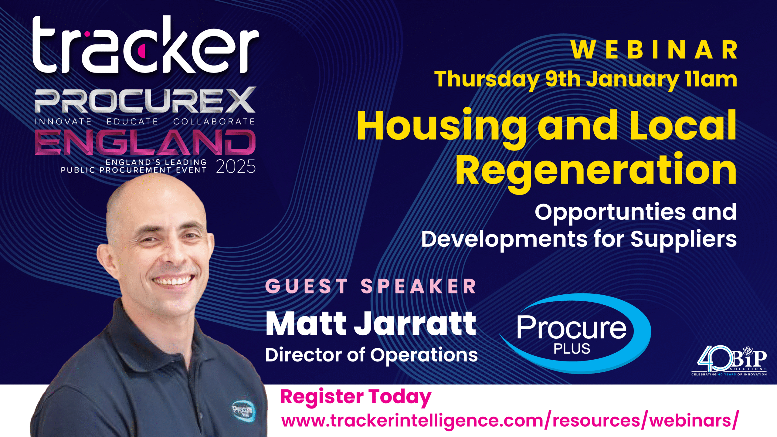 Opportunities and Developments for Suppliers- Tracker