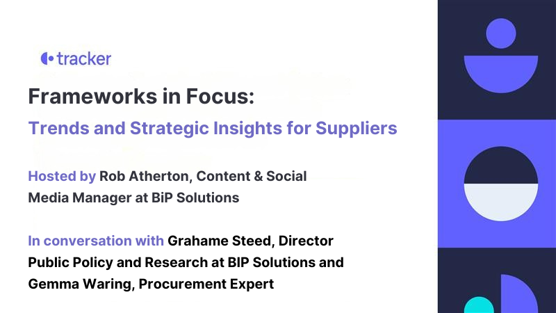 Frameworks in Focus: Trends and Strategic Insights for Suppliers - Tracker